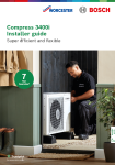 Compress 3400i Sales Brochure | Worcester Bosch