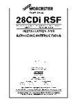 Worcester 28 CDi RSF Installation and Servicing Instructions ...